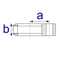 138 - Gate Eye (Self Colour) - Self Colour Interclamp Range - £3.44 Fixings and Fittings