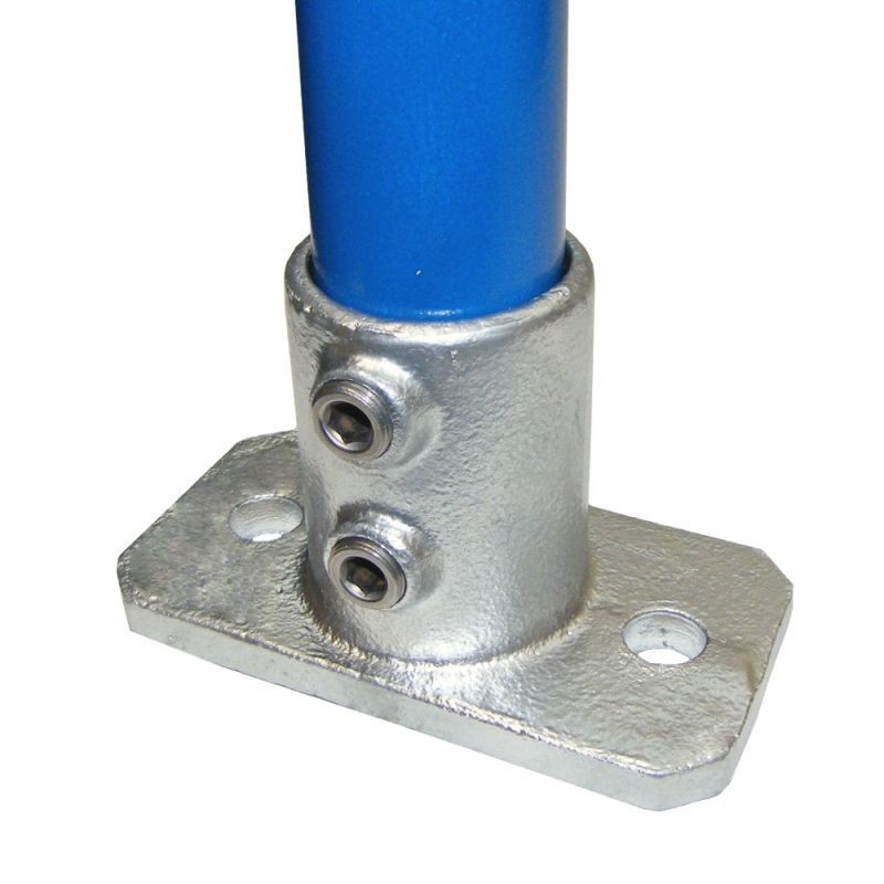 Interclamp Fitting 232 Heavy-Duty Railing Base Flange