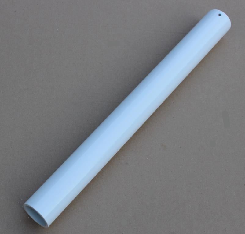 Powder-coated Tube in Traffic White 3m - Various Sizes