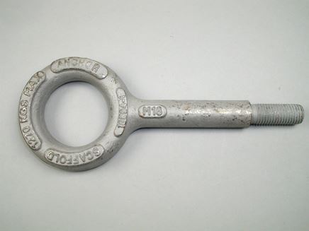 M16 Scaffold Ring Bolt - Galvanised Steel Bolt Fixing