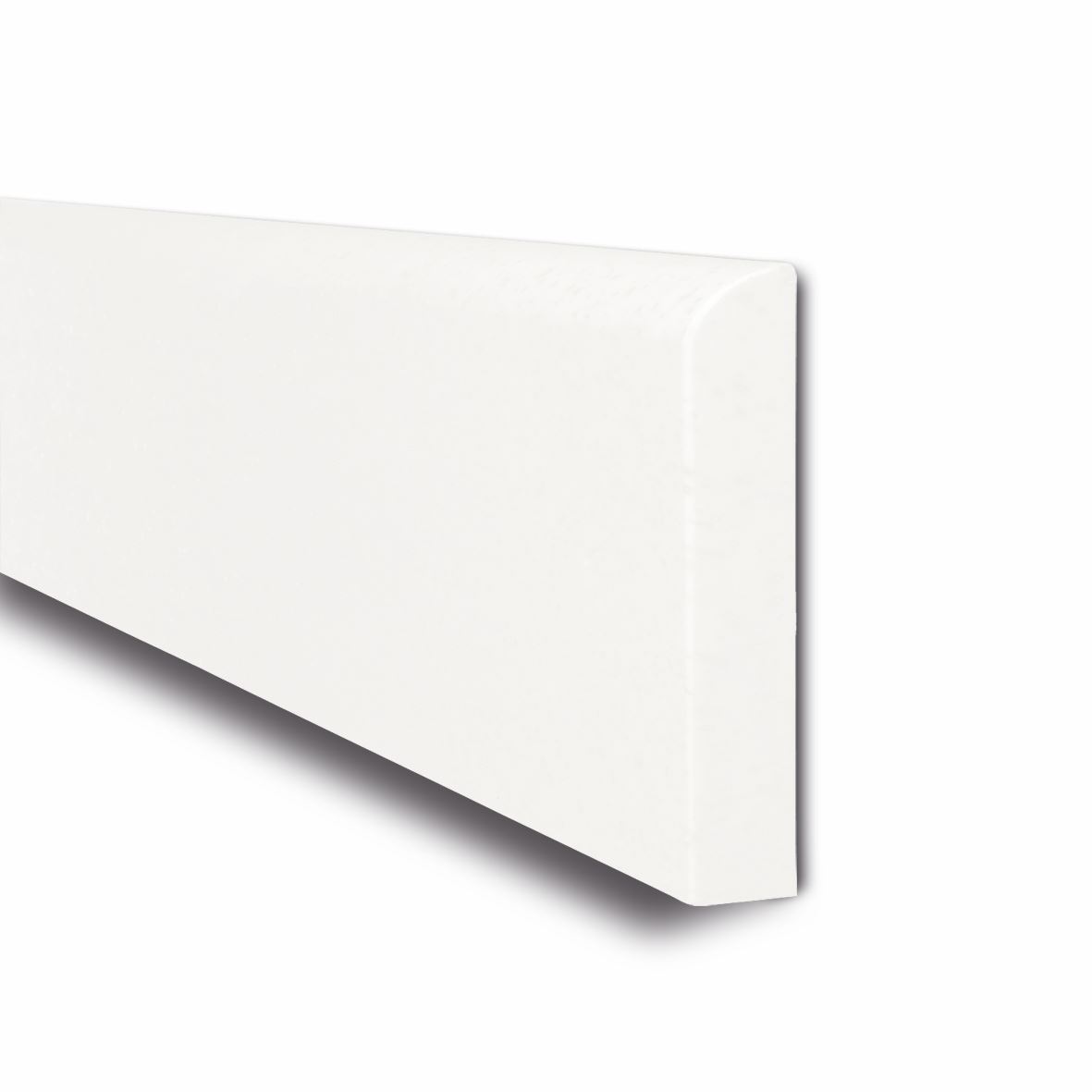 Traffic-Line Wall Buffer for Impact Protection - White